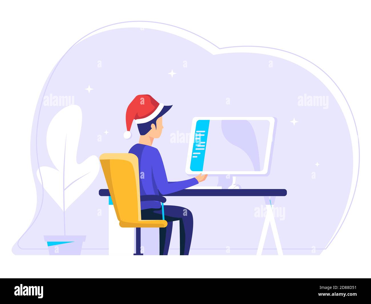 Man who have completed tasks at work. job well done and successful ...