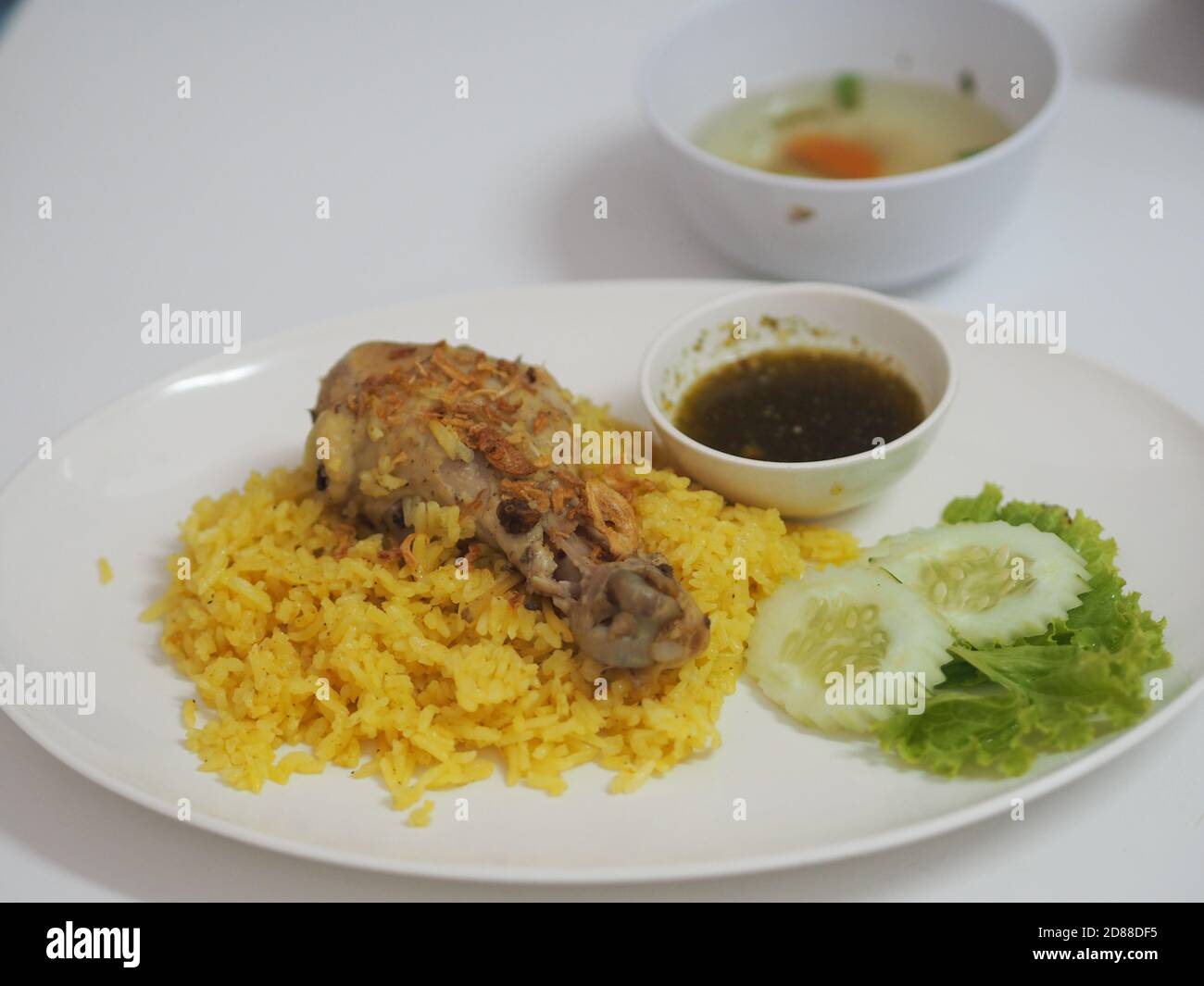 Islamic dish consisting of rice with buried chicken food, Chicken ...