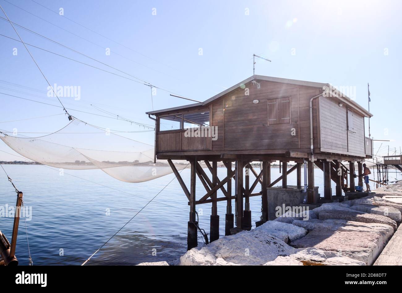 Traditional Fishing House Stock Photo - Alamy