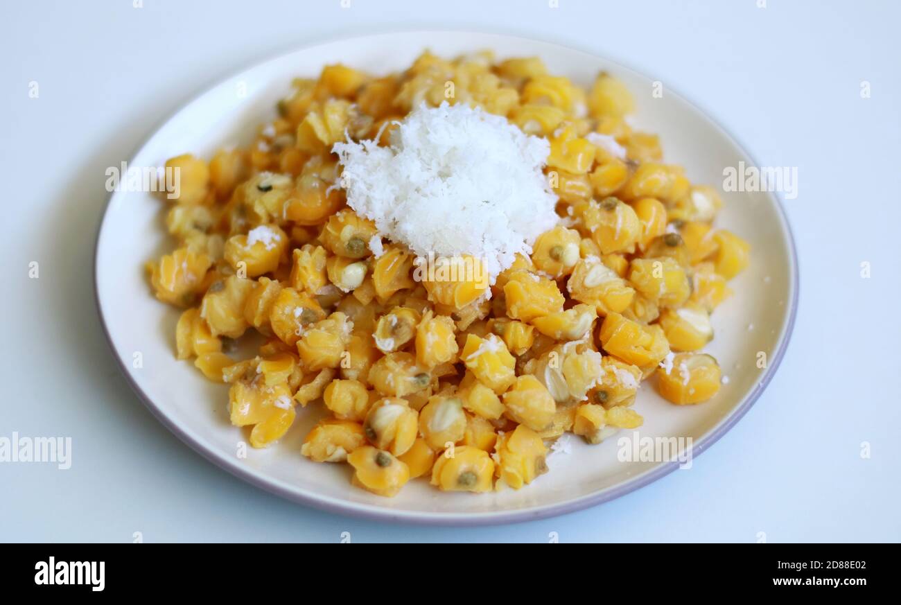 Grontol jagung on white background. Grontol jagung is traditional ...