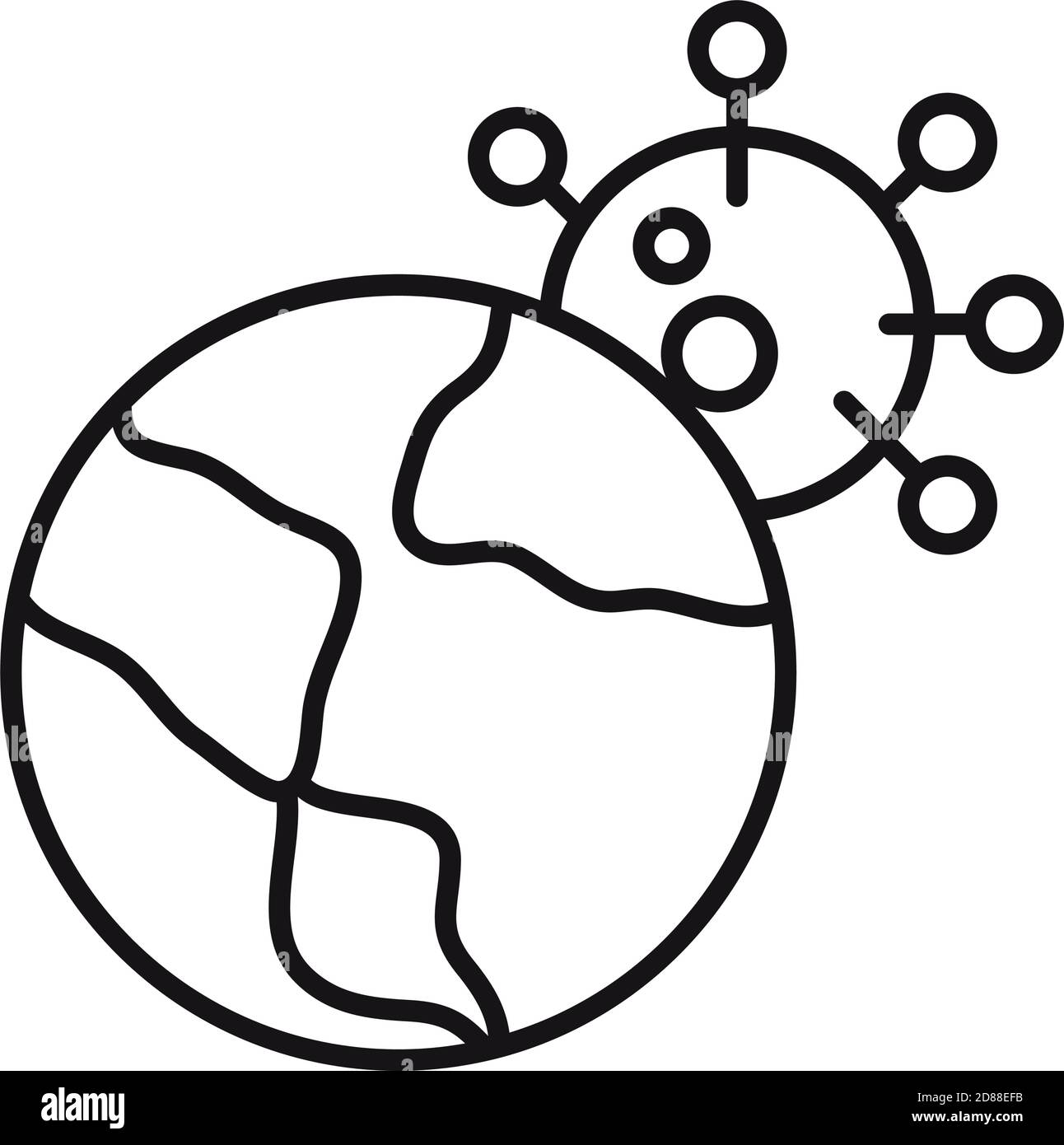 virus protection, world map coronavirus covid 19 pandemic vector ...