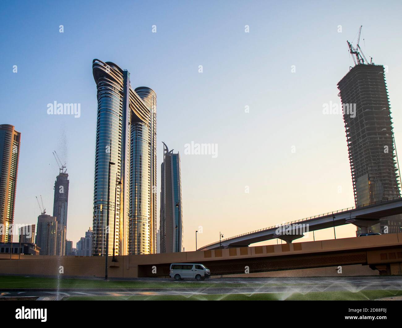 Address Sky view hotel, Dubai, UAE. Outdoors Stock Photo - Alamy