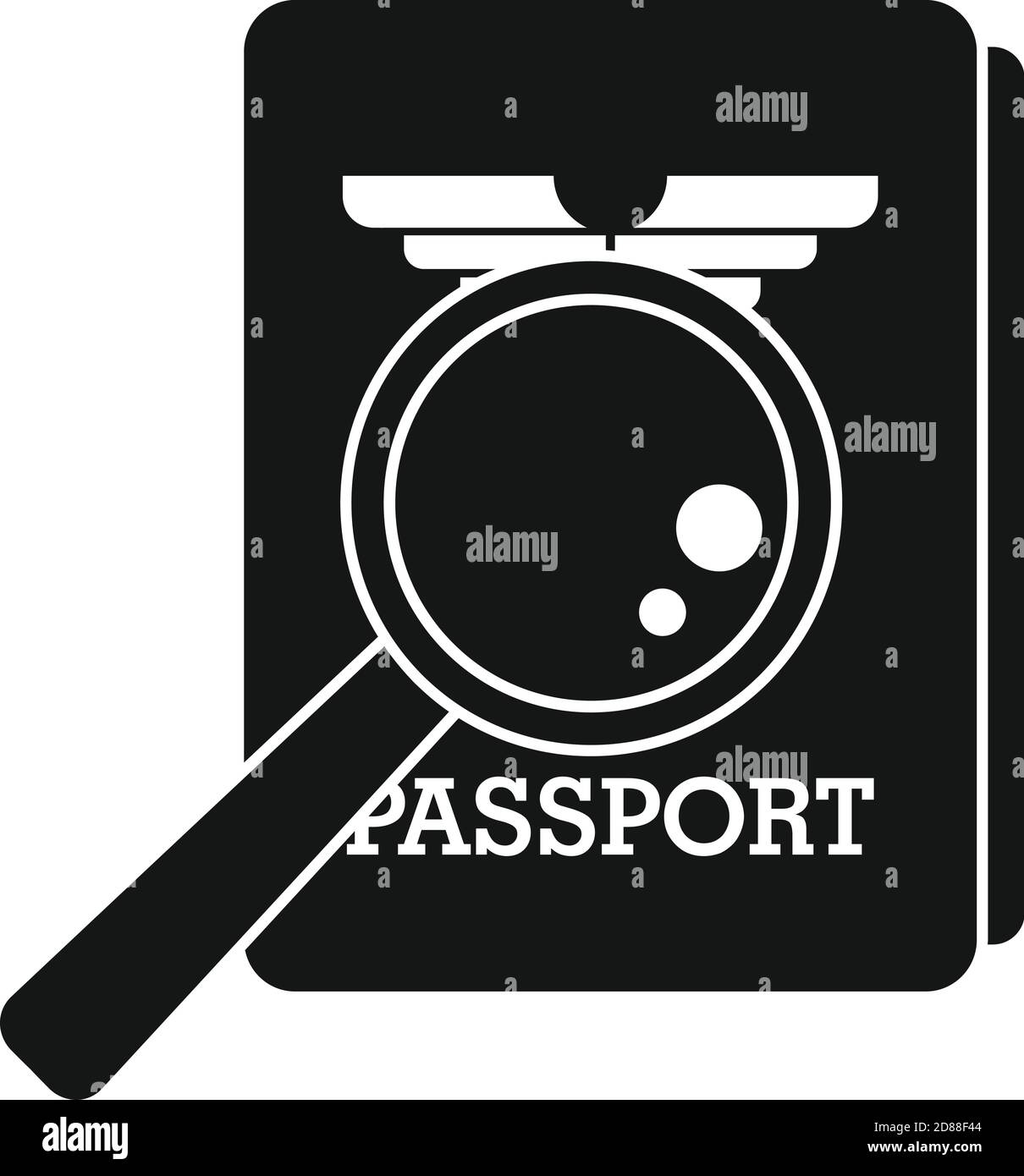Digital passport control Black and White Stock Photos & Images - Alamy