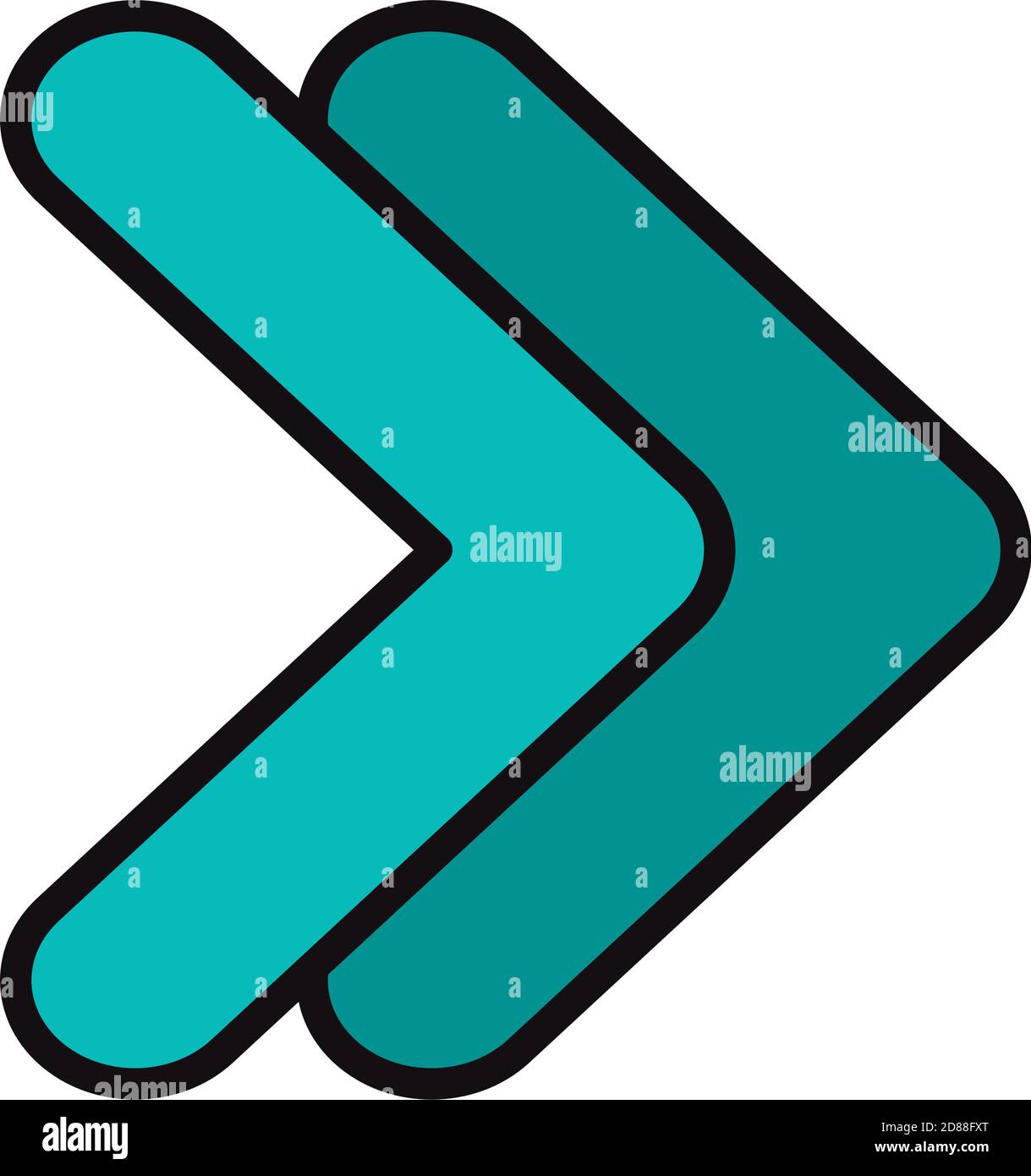 user interface button recording web linear and fill style vector ...