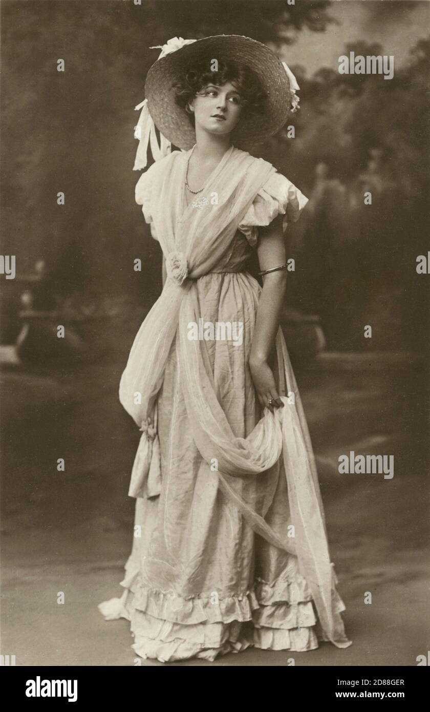 Vintage Postcard. Gabrielle Ray - Rotary 4170 D (postcard) - photo by Foulsham & Banfield ...