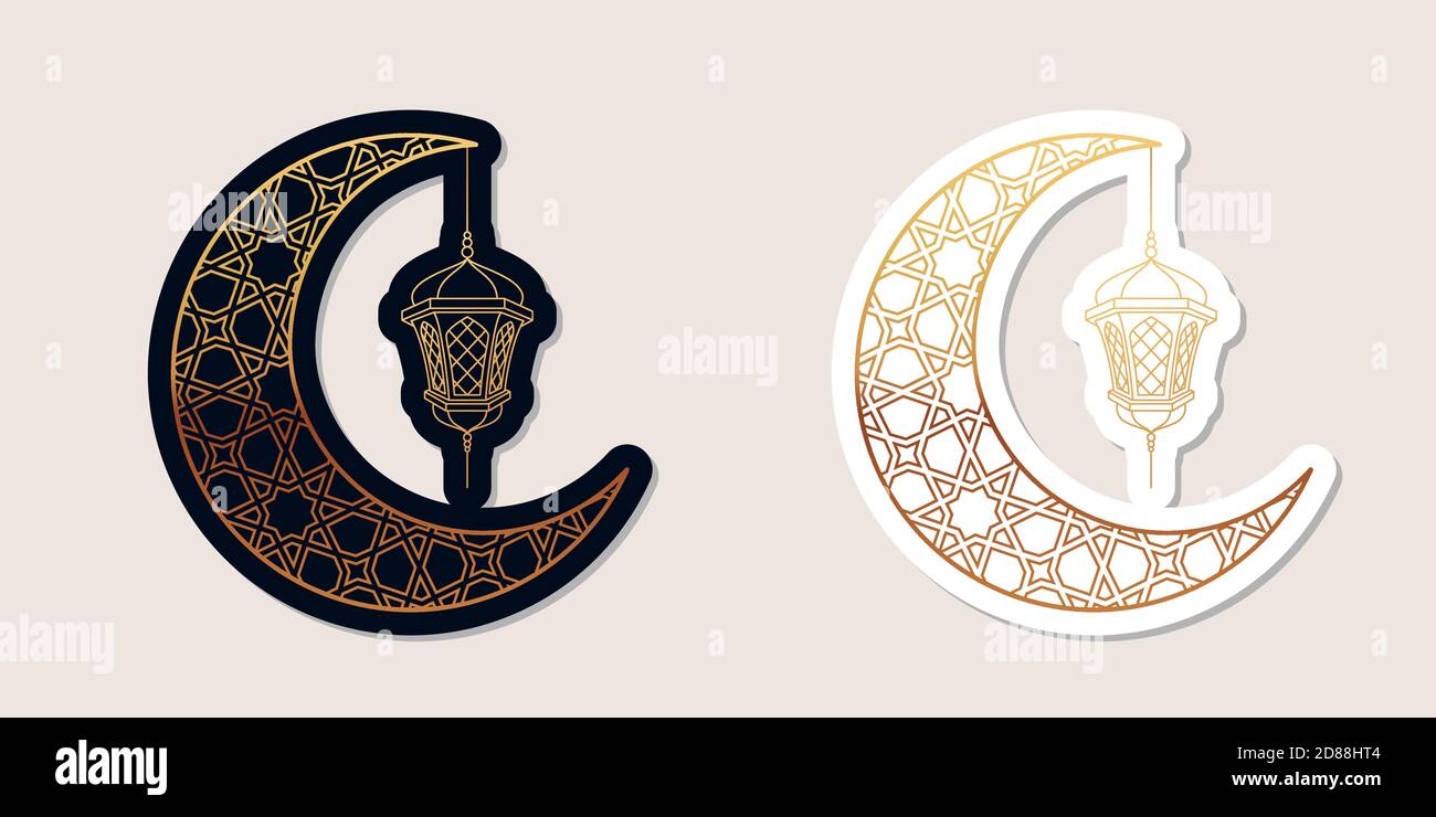 Ramadan greeting sign Stock Vector Images - Alamy