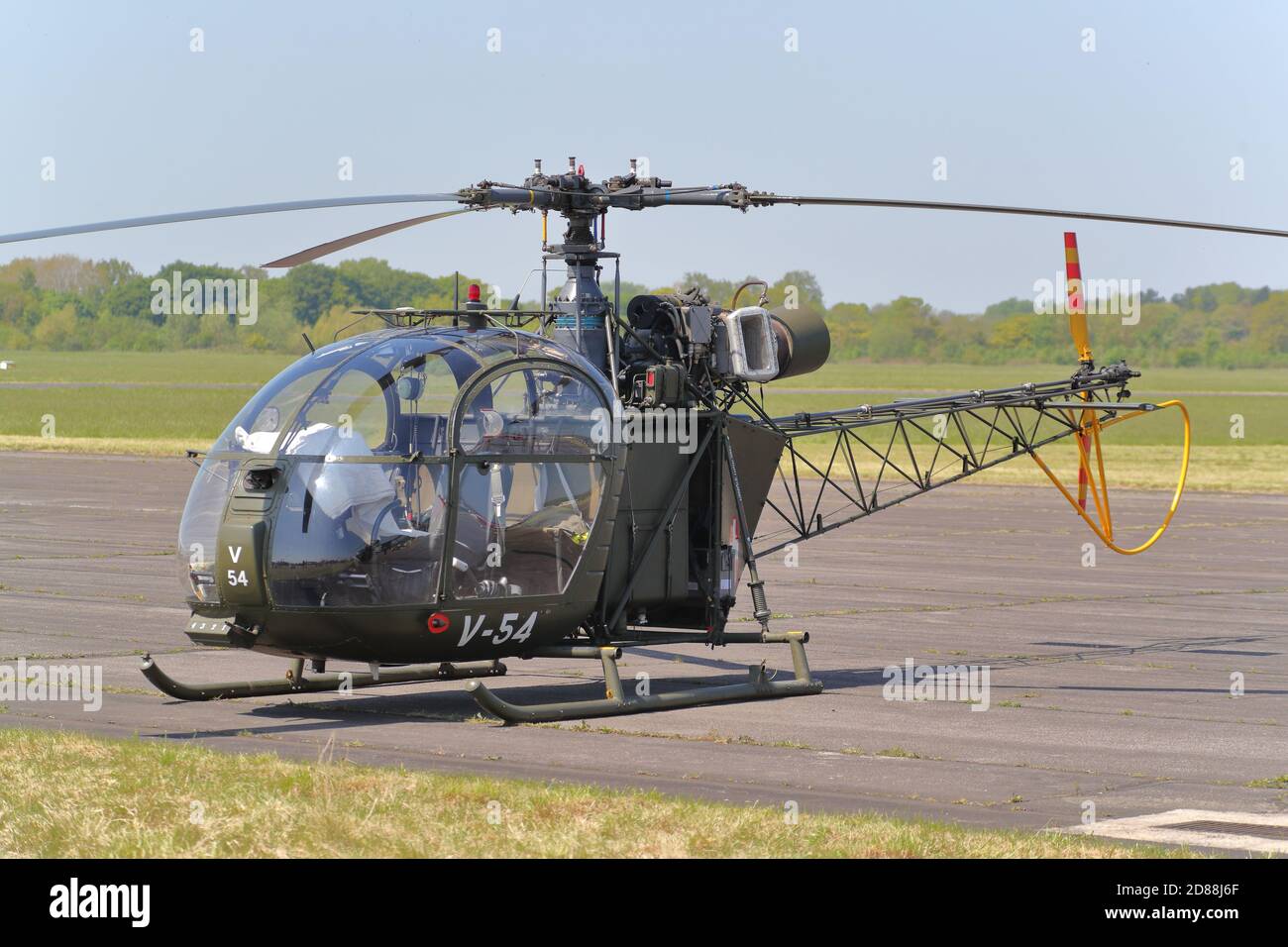 Alouette helicopter hi-res stock photography and images - Alamy
