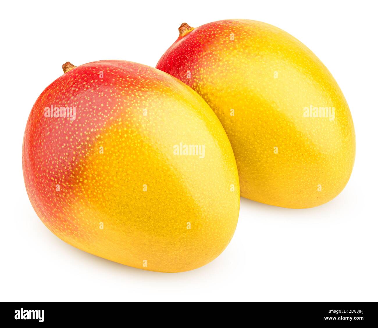mango isolated on white background, clipping path, full depth of field ...
