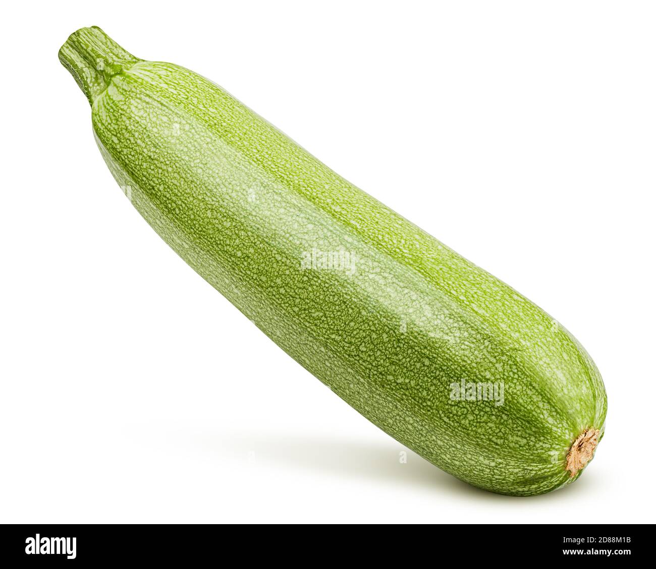zucchini isolated on white background, clipping path, full depth of ...