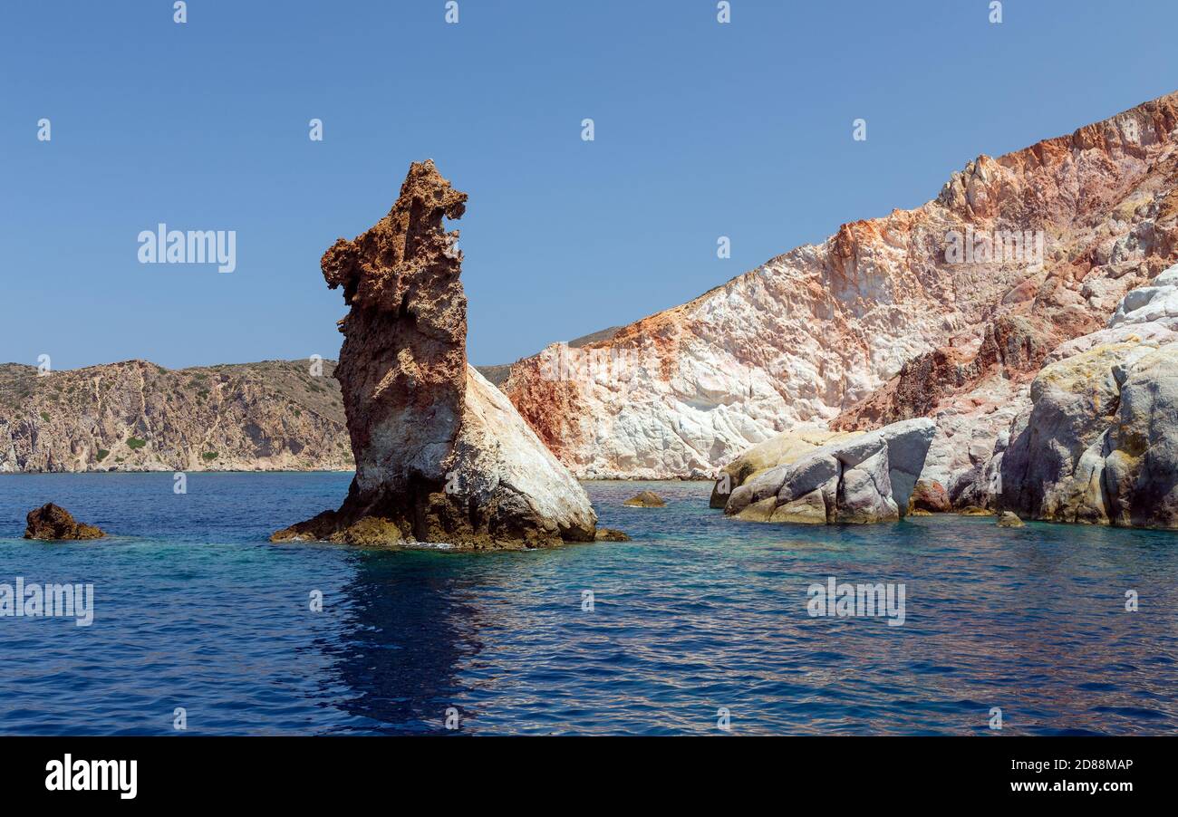 Island of melos hi-res stock photography and images - Alamy