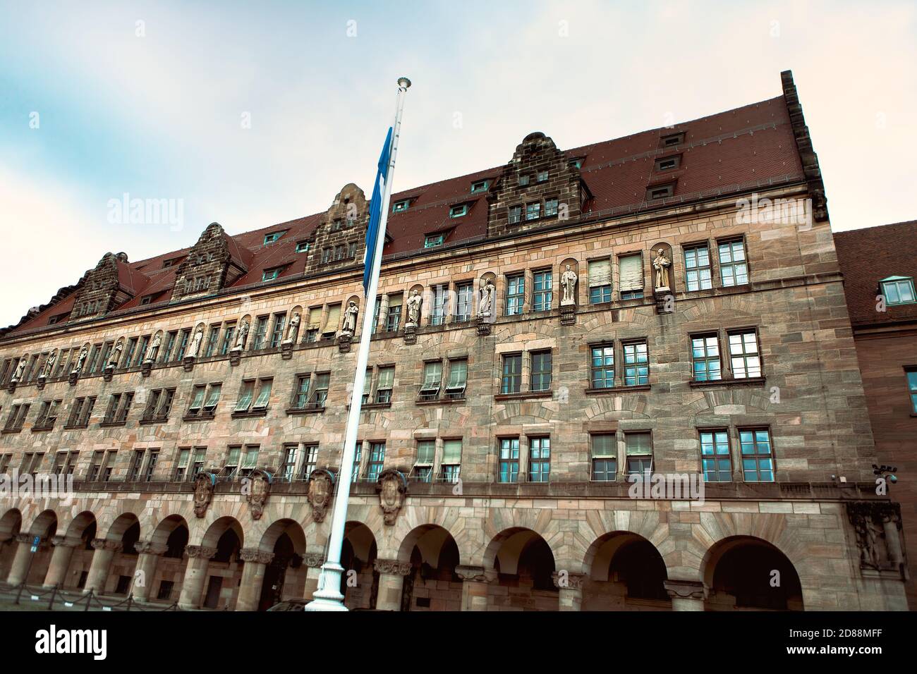The Nuremberg Palace of Justice in Nuremberg, Bavaria, Germany Stock ...
