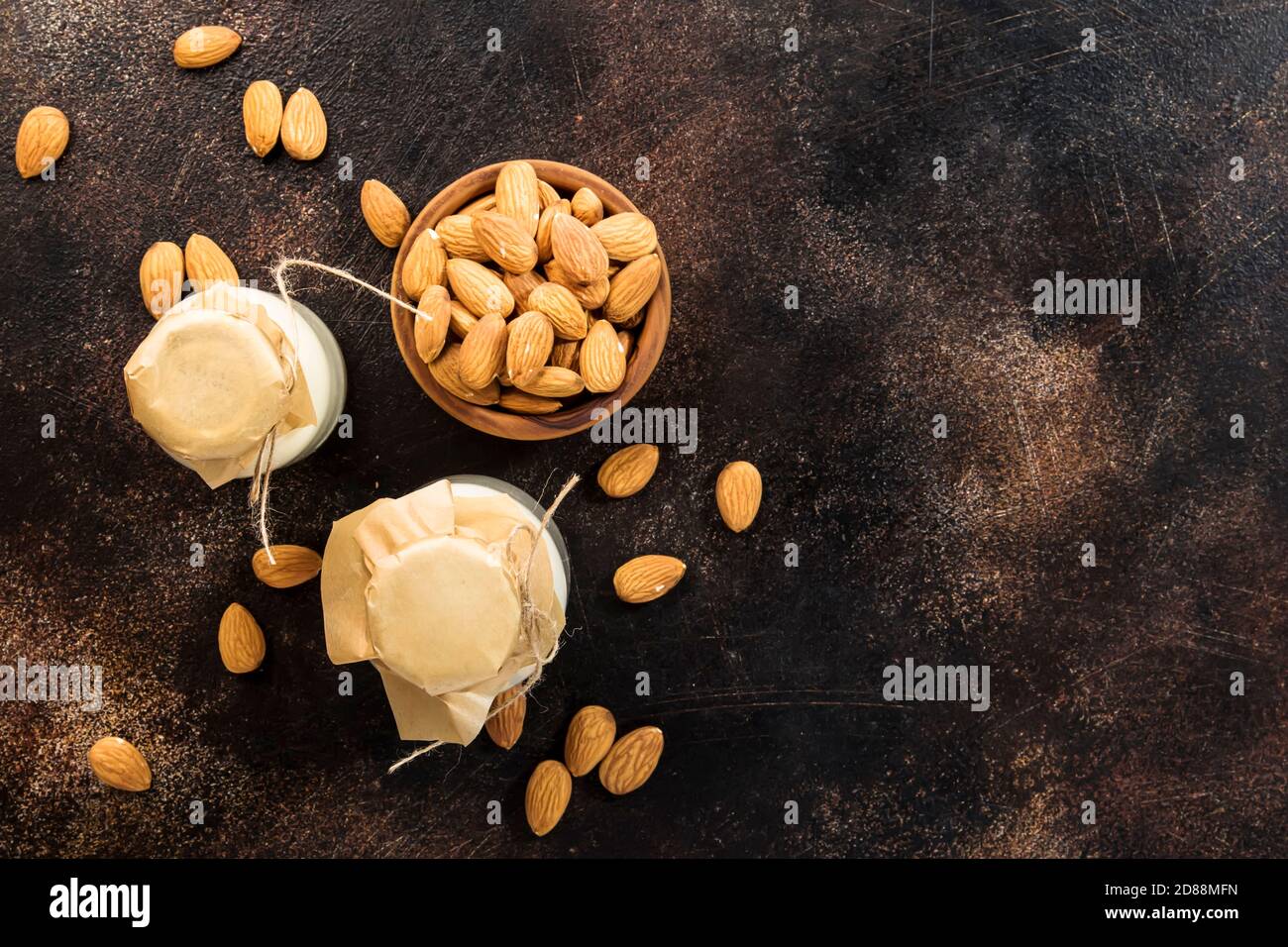 Almod milk hi-res stock photography and images - Alamy