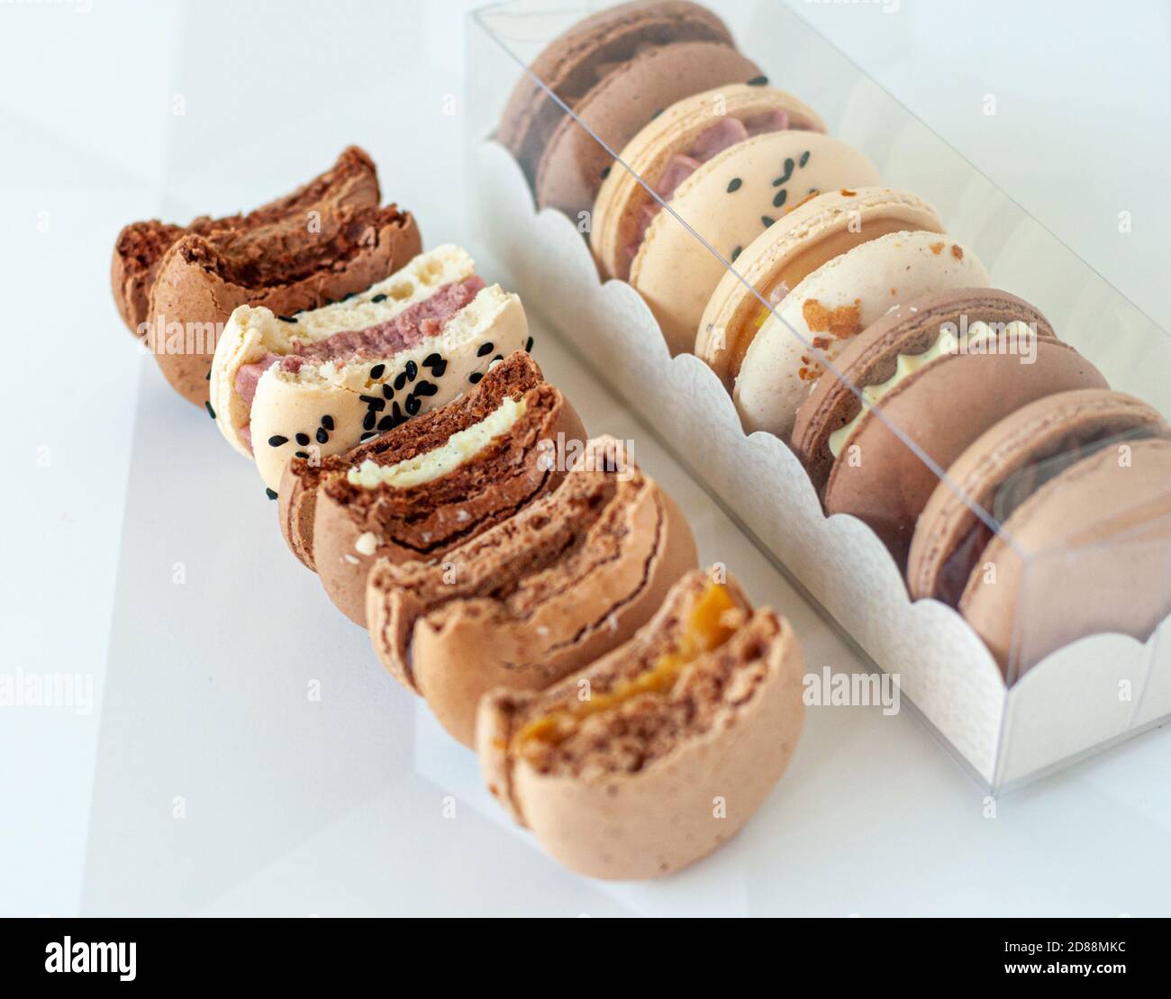 Bitten macaroon hi-res stock photography and images - Alamy