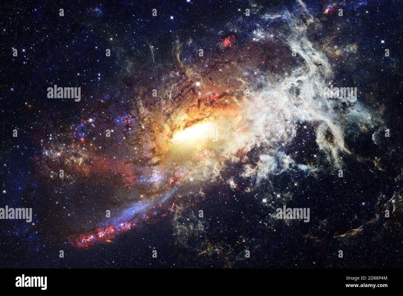 Outer space. Science fiction cosmos. Elements of this image furnished ...