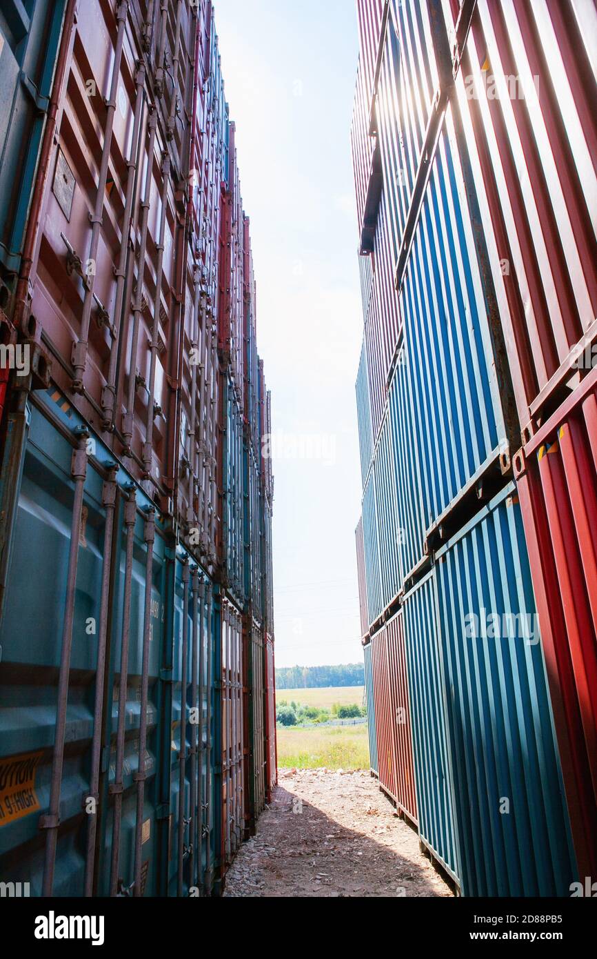 Shanghai container terminal hi-res stock photography and images - Alamy
