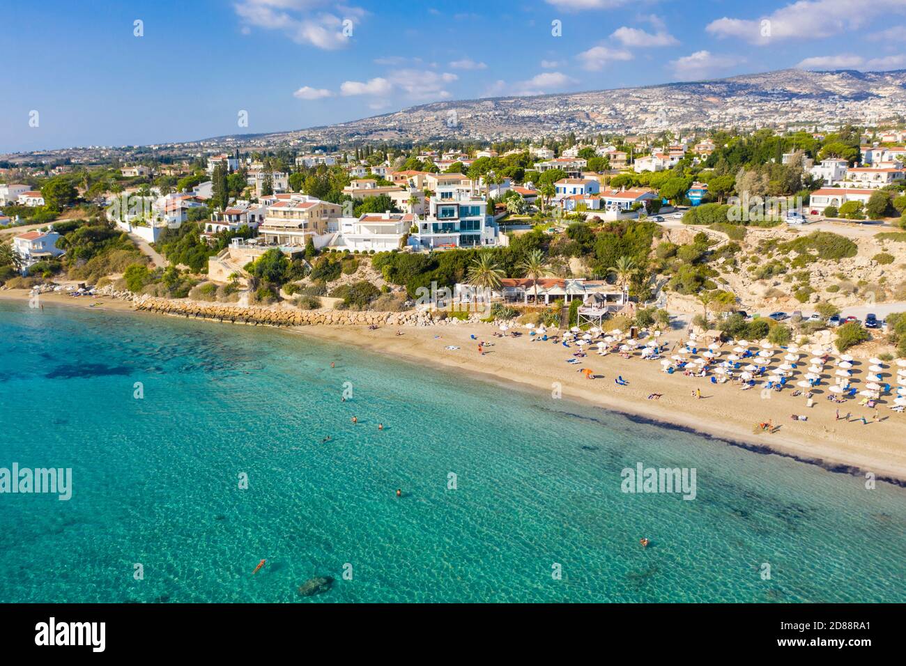 Sandy beach peyia hi-res stock photography and images - Alamy