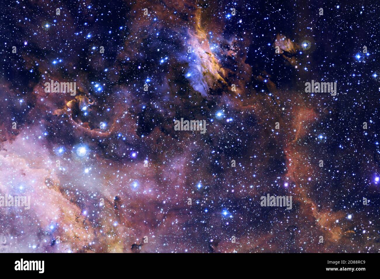 Outer space. Science fiction cosmos. Elements of this image furnished ...