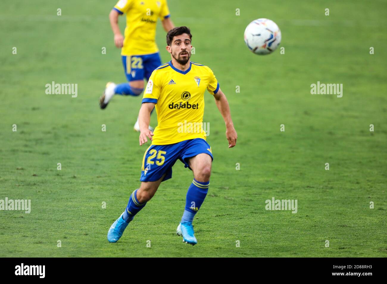 Conan Ledesma of Cadiz during the Spanish championship La Liga football ...