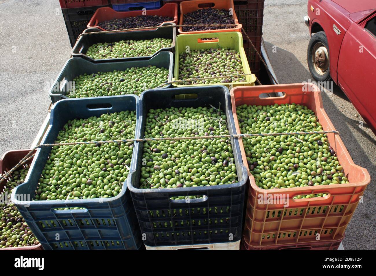 Olives in containers hi-res stock photography and images - Alamy