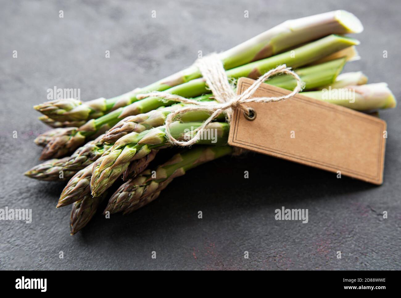 Asparagus organic label hi-res stock photography and images - Alamy