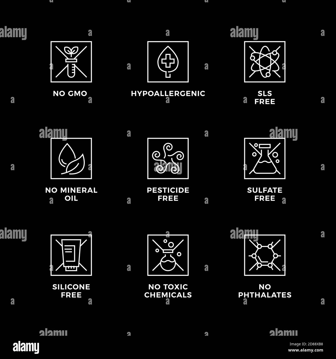 Vector set of design elements, logo design template, icons and badges ...