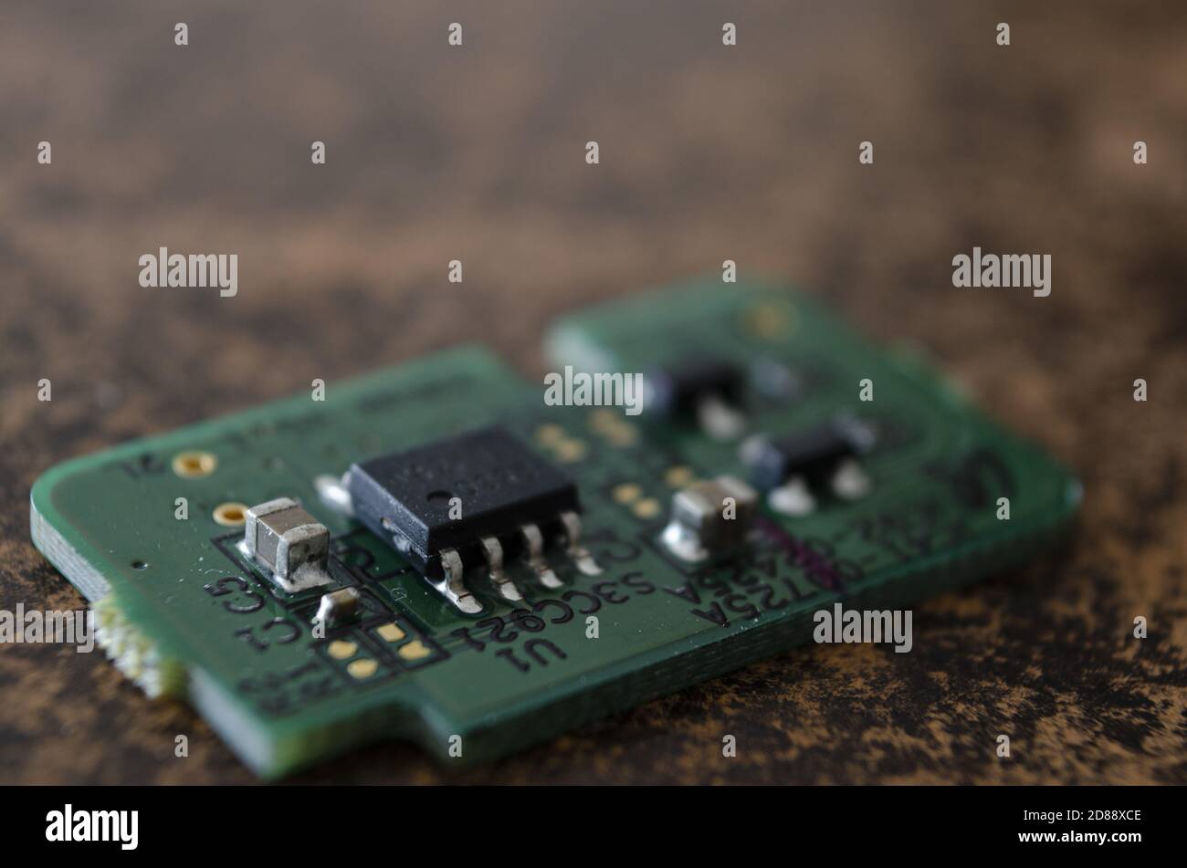 Selective focus shot of memory chip Stock Photo - Alamy