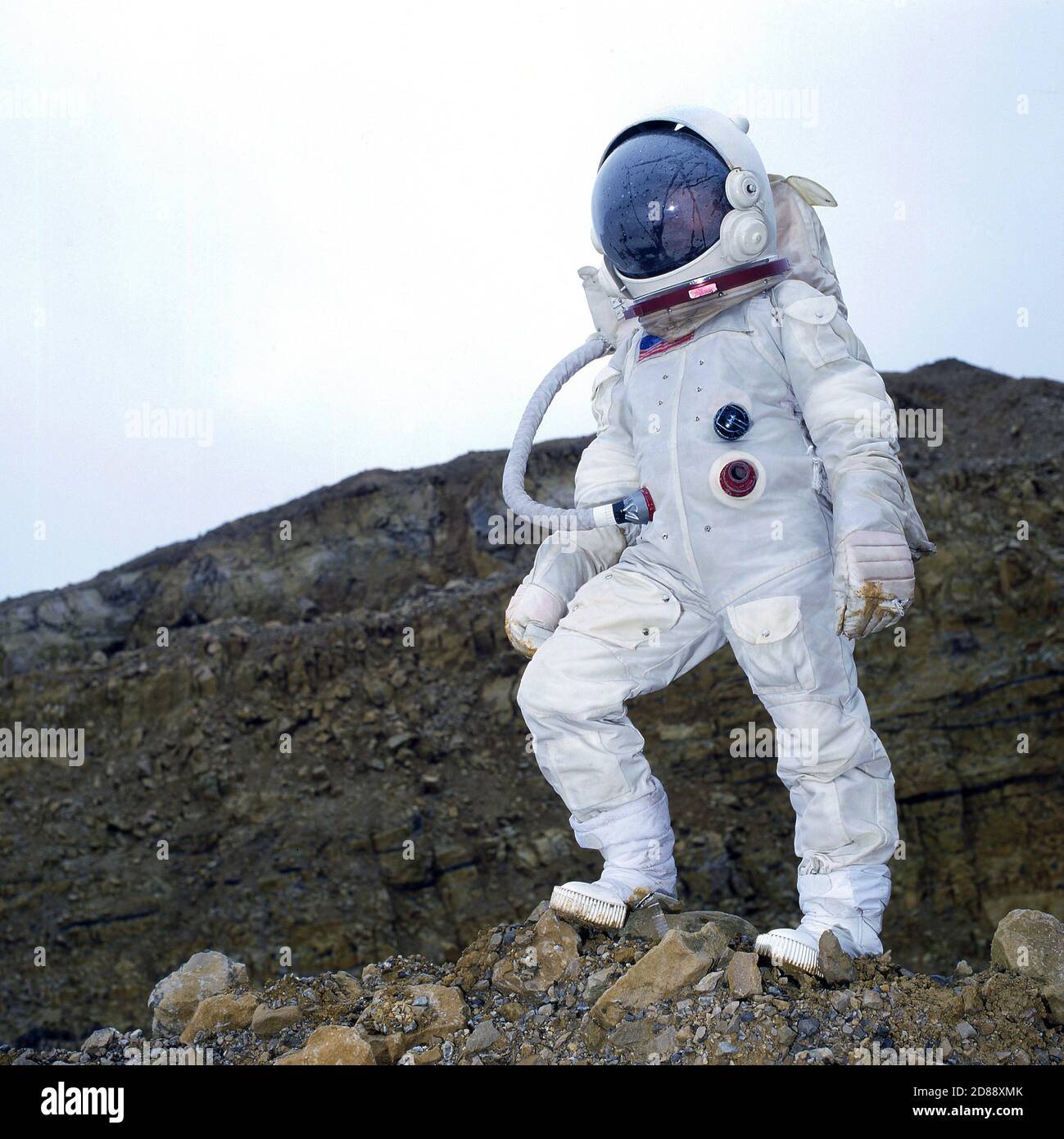 Man in a Space suit Stock Photo - Alamy