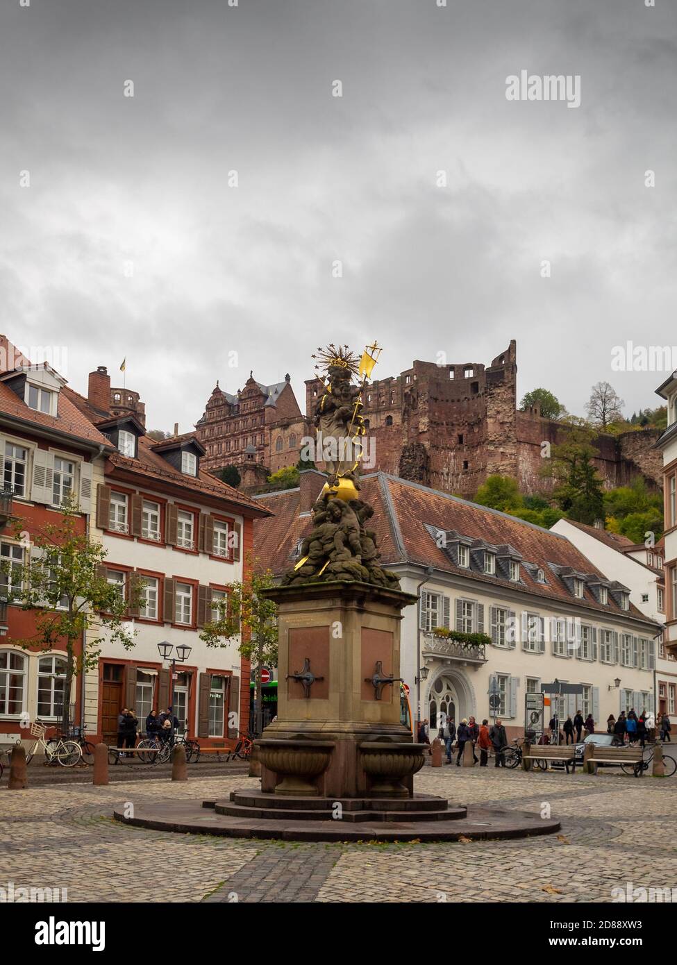 Kornmarkt and schloss castle hi-res stock photography and images - Alamy