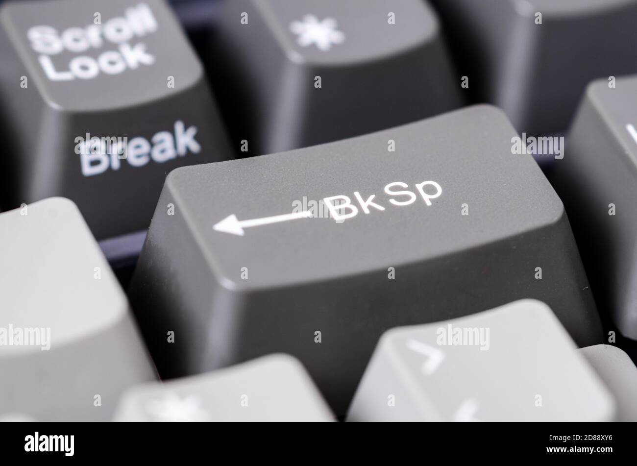 Vintage, obsolete, old PC Computer Laptop Keyboard, hardware, input ...