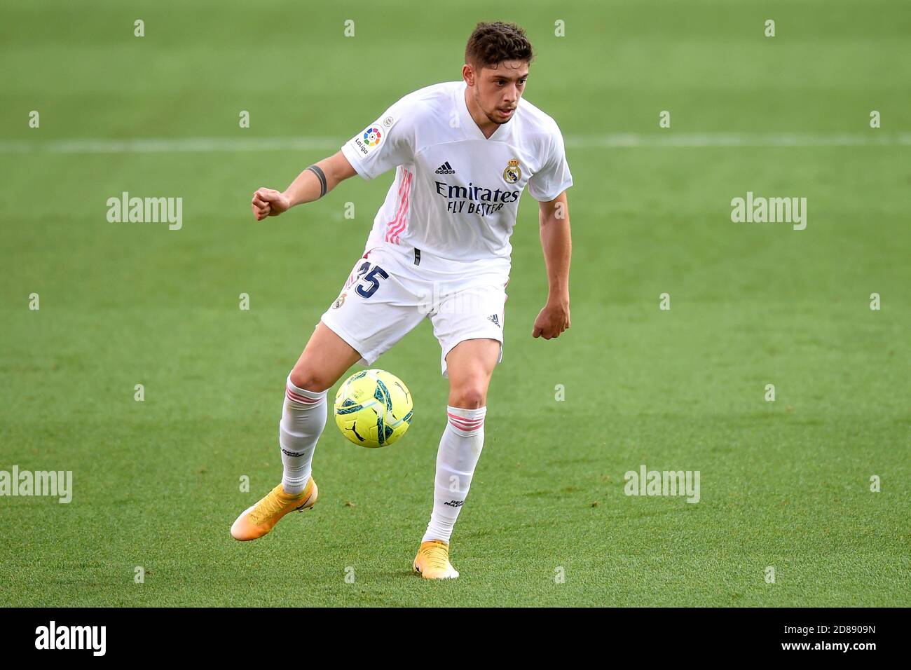Fede Valverde of Real Madrid during the La Liga match between FC ...
