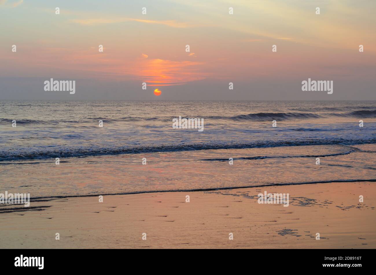 beach at sutton on sea Stock Photo - Alamy