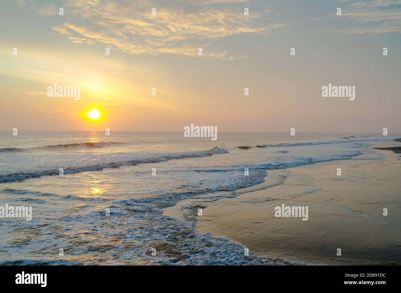 beach at sutton on sea Stock Photo - Alamy