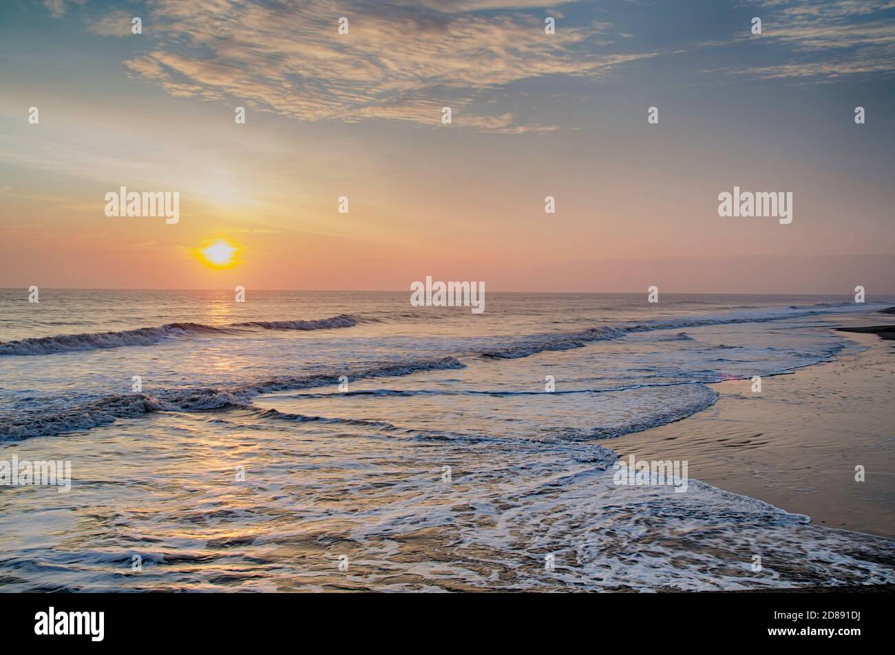 beach at sutton on sea Stock Photo - Alamy