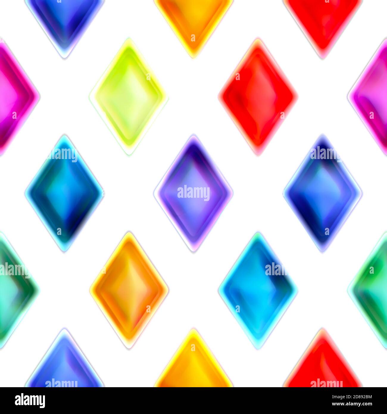 Seamless texture of abstract bright shiny colorful geometric shapes ...