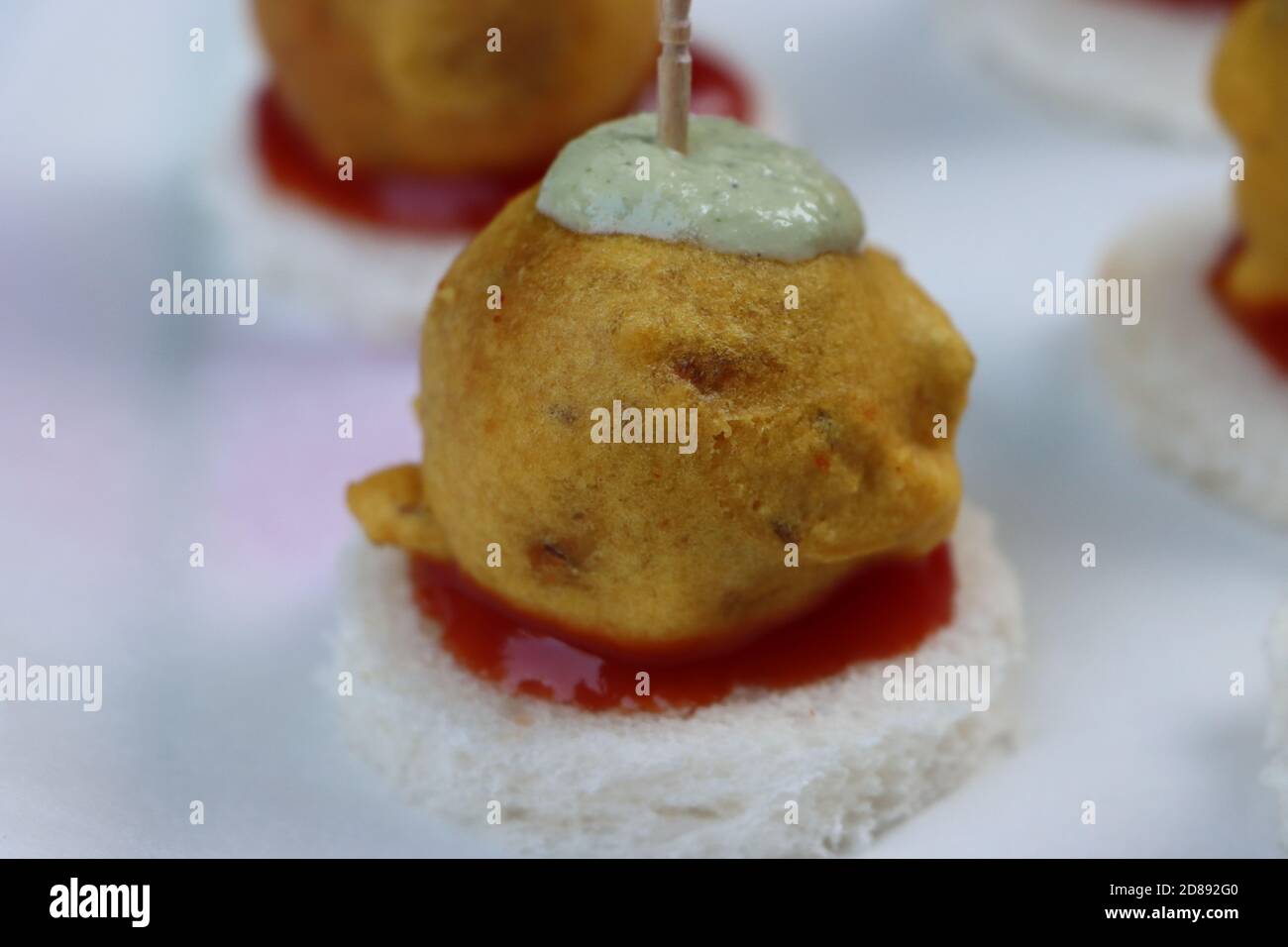 Mini vada Pav, restaurant style version of roadside fast food dish from ...