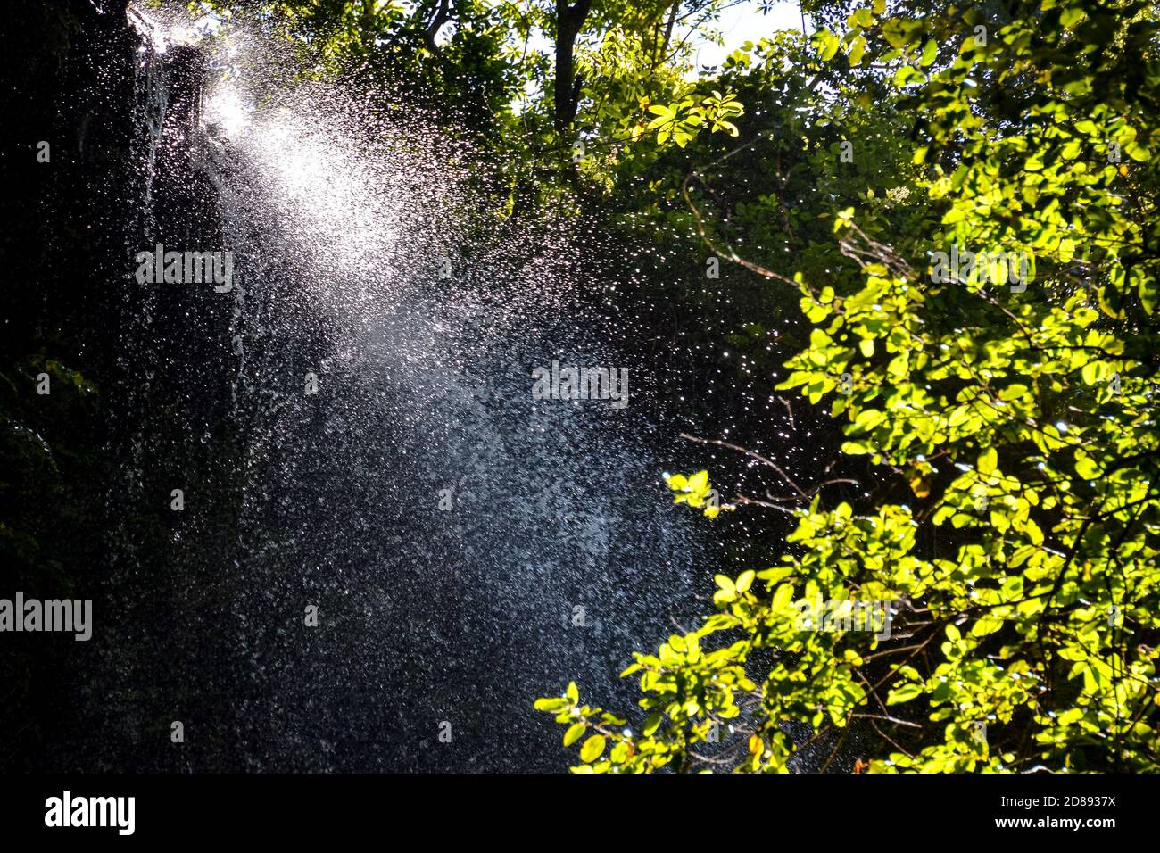 Water Splash Waterfall Stock Photo - Alamy