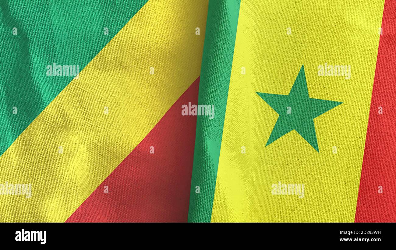 Congo senegal flag hi-res stock photography and images - Alamy
