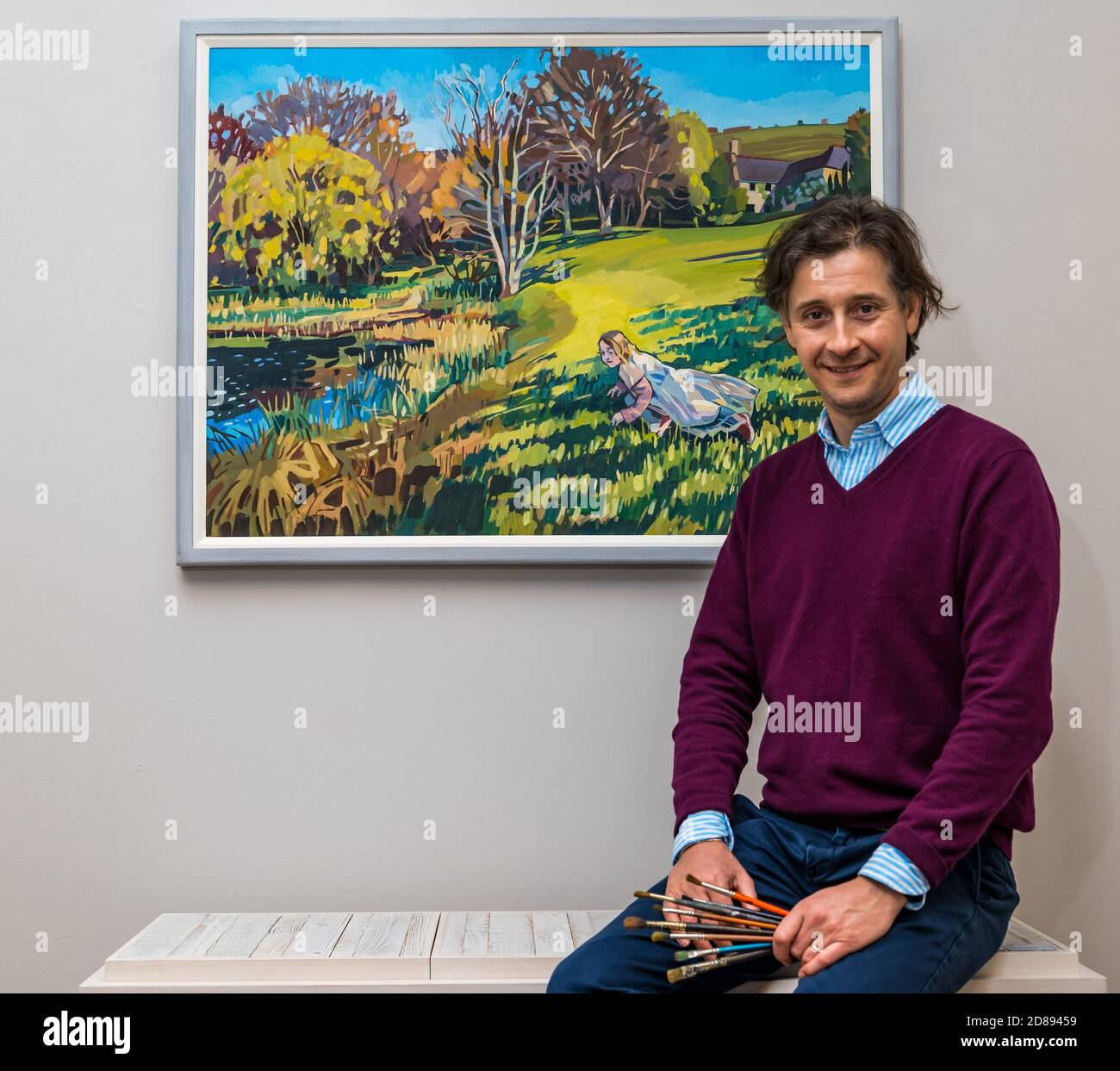 Scottish Gallery, Edinburgh, Scotland, UK, 28th October 202. Lachlan ...