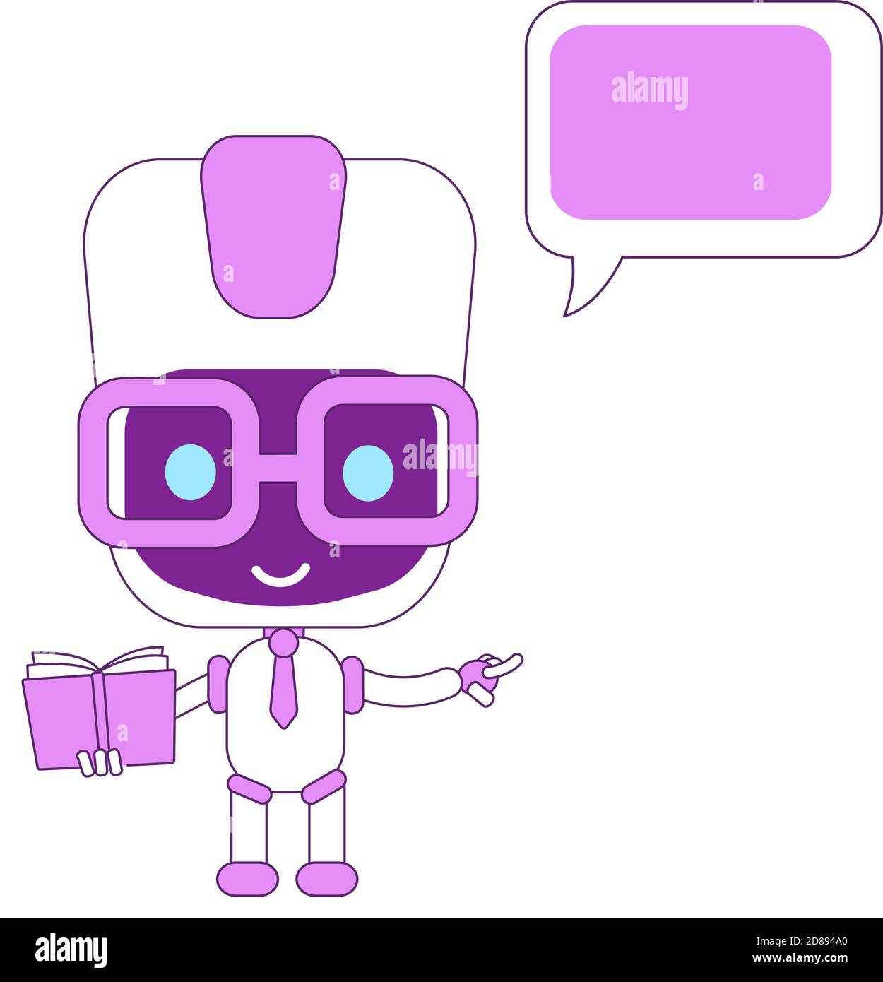 Virtual assistant flat color vector character Stock Vector Image & Art ...