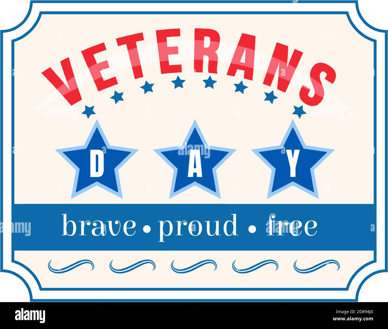 Veterans day stamp sign Cut Out Stock Images & Pictures - Alamy