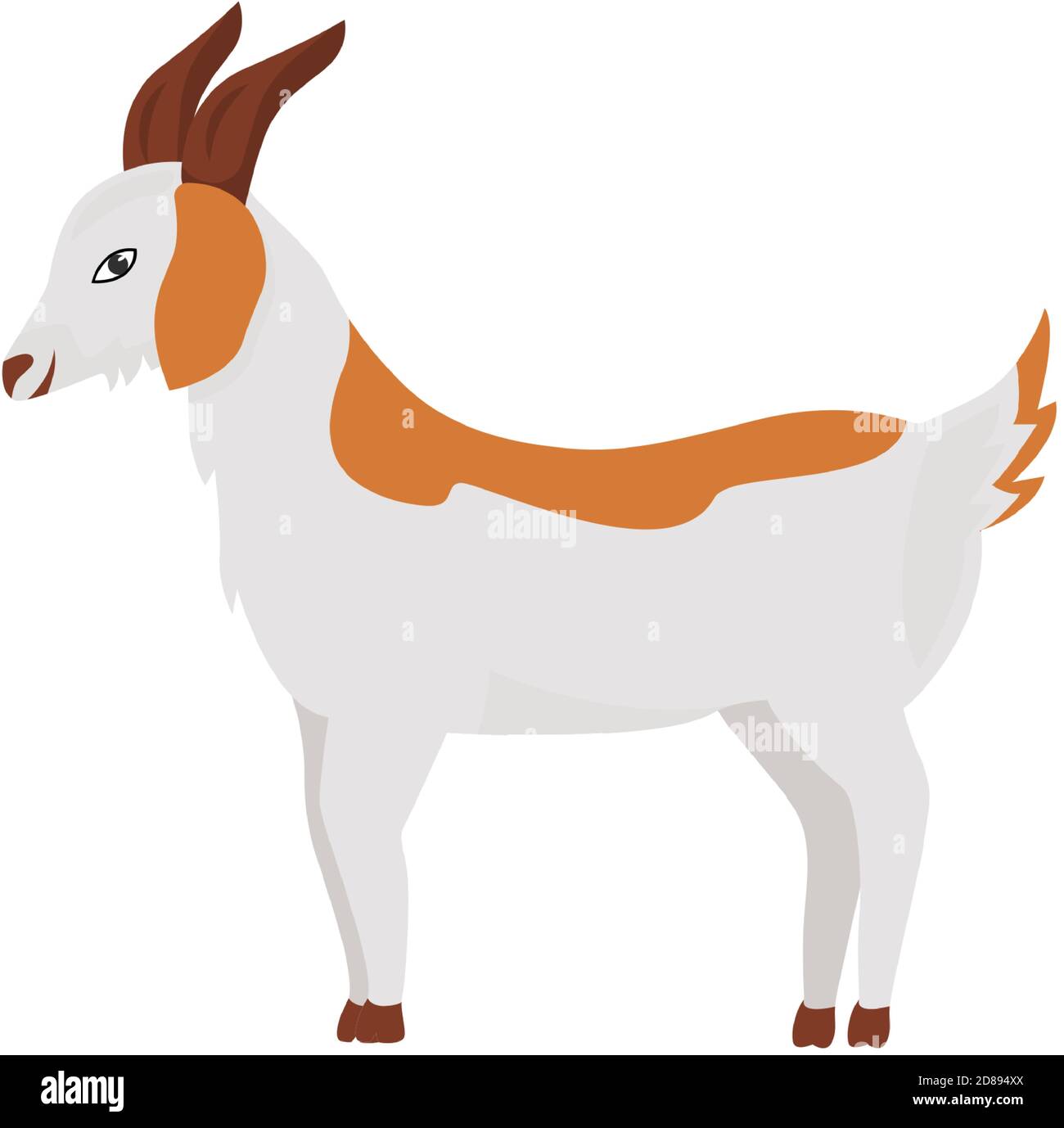 Goat hooves Stock Vector Images - Alamy