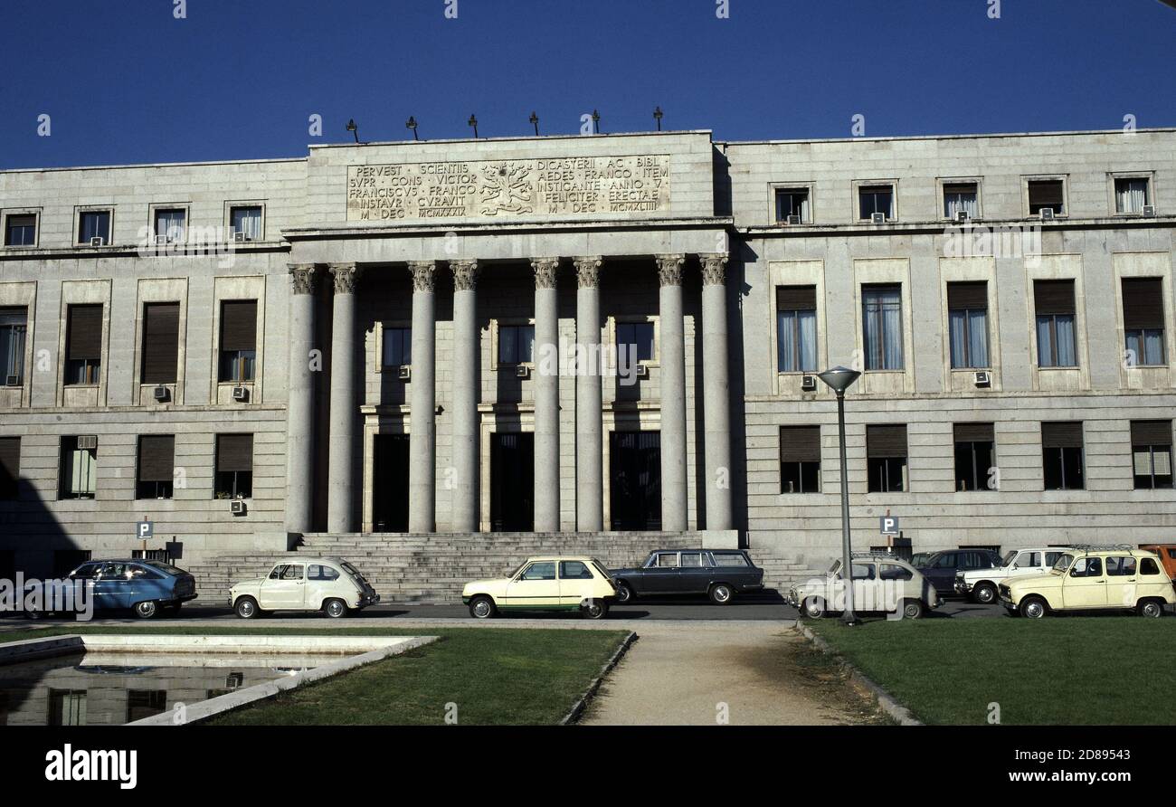 Csic Madrid High Resolution Stock Photography and Images - Alamy