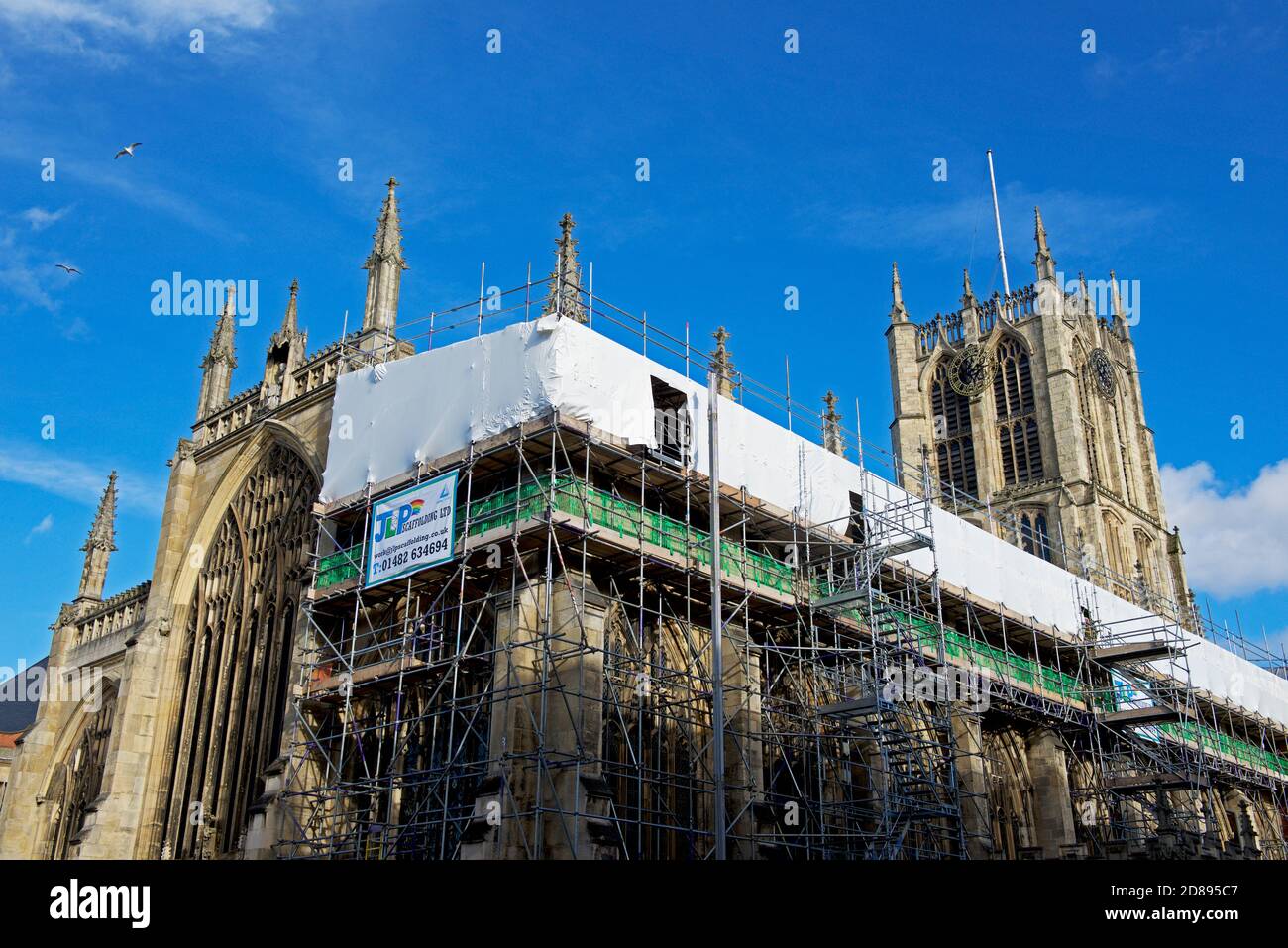Trinity Church - Huill Minster - undergoing repairs, Trinity Square ...