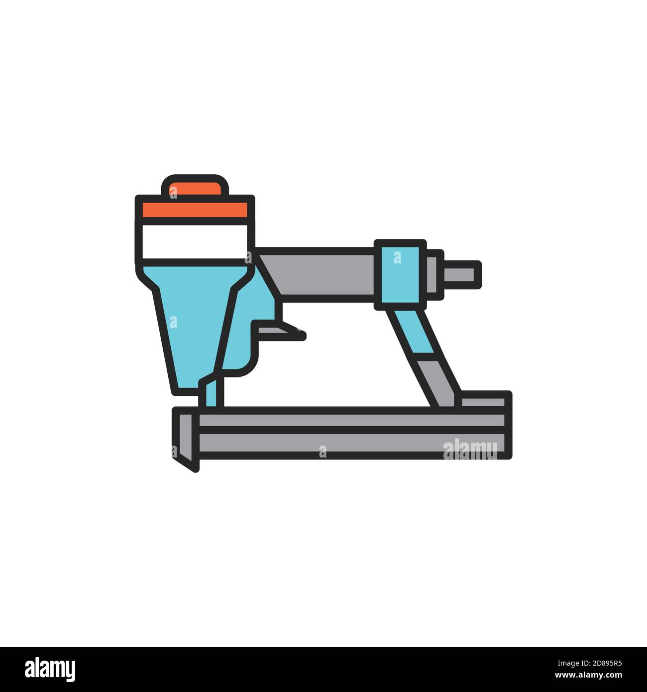 Gun Line Drawing High Resolution Stock Photography and Images - Alamy