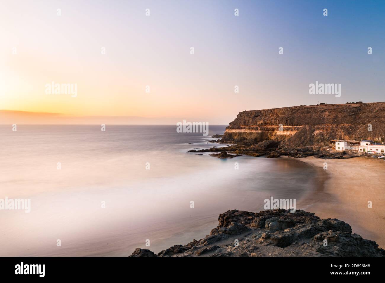 Playa los Molinos, Fuerteventura, Spain : 2020 1 October : Sunset in ...