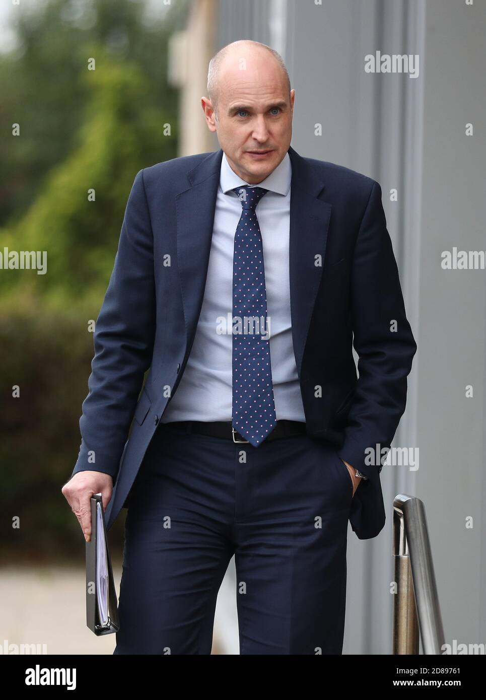 Detective Chief Inspector Richard Dixey, of Dorset Police, speaks to ...