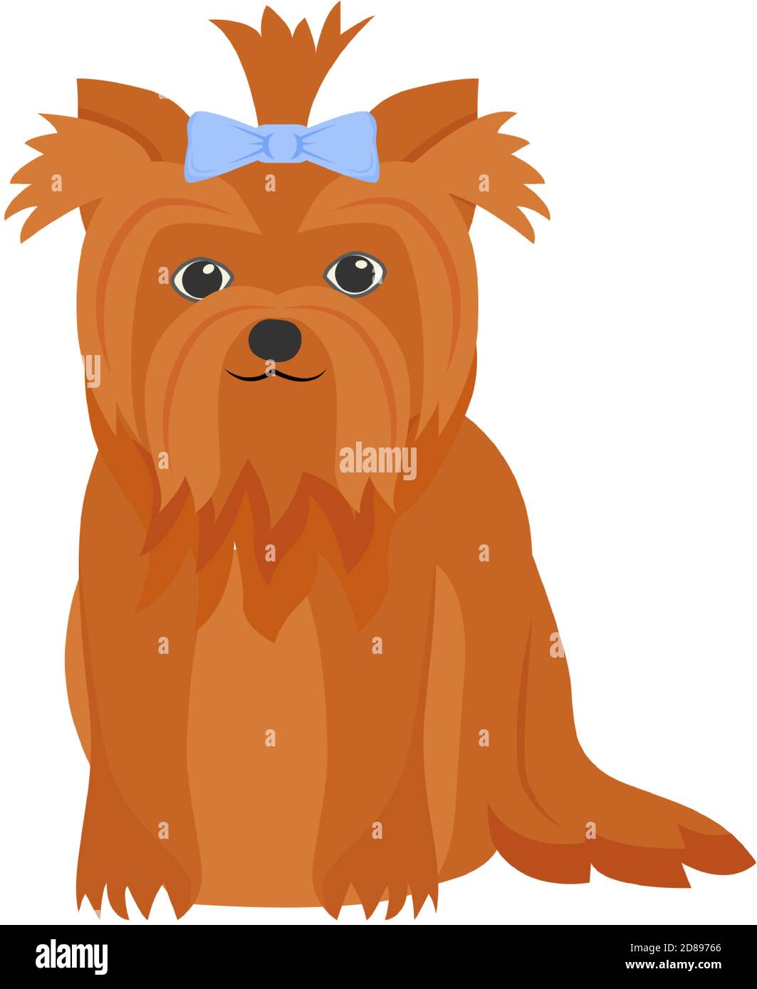 Veterinary yorkshire terrier dog Stock Vector Images - Alamy