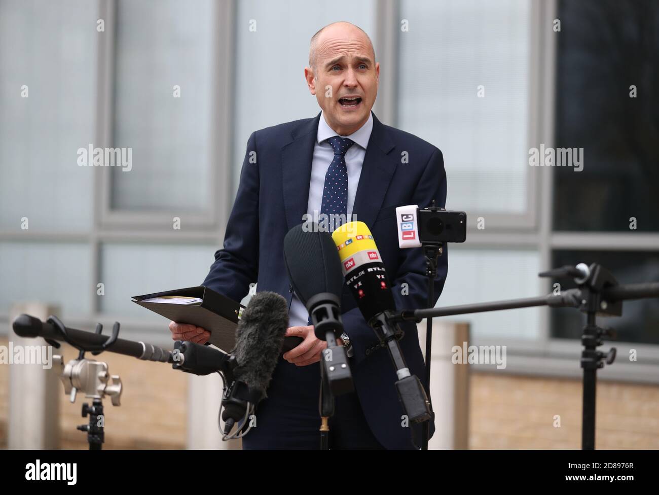 Detective Chief Inspector Richard Dixey Of Dorset Police Speaks To