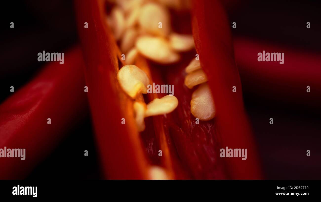 Bird eye chilli Stock Photo - Alamy