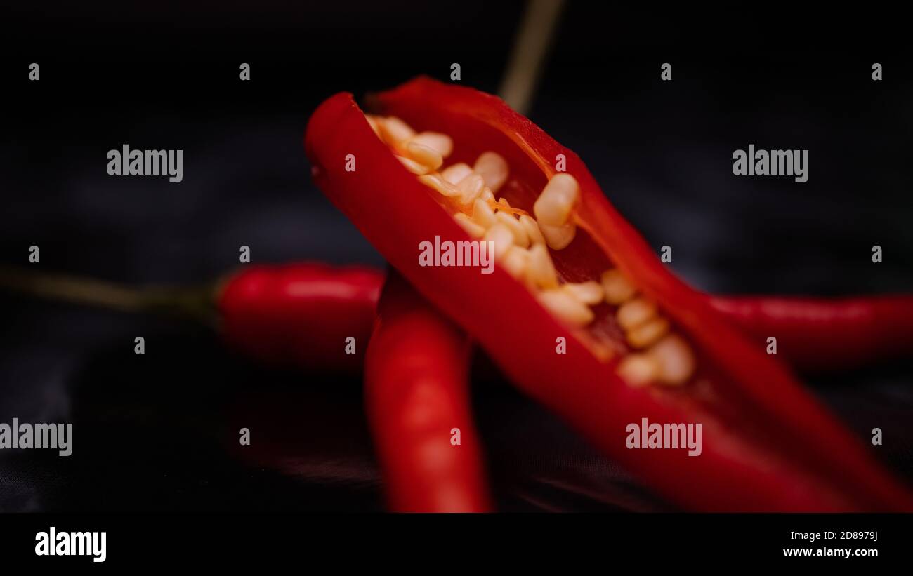 Bird eye chilli Stock Photo - Alamy